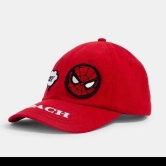 Coach | Accessories | Coach X Marvel Spiderman Hat Nwt | Poshmark